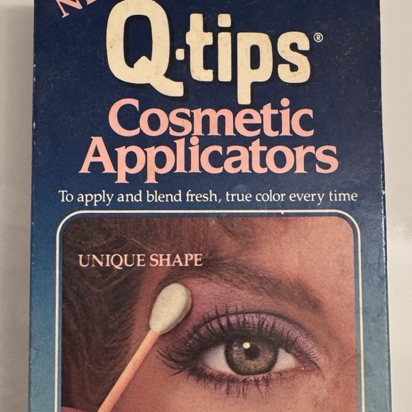 Q-Tip | Makeup | Vintage Qtips Cosmetic Applicators In Original Box Of ...
